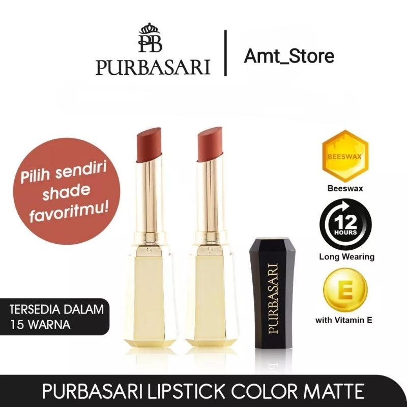 Jual Purbasari lipstick Color Matte | Shopee Indonesia