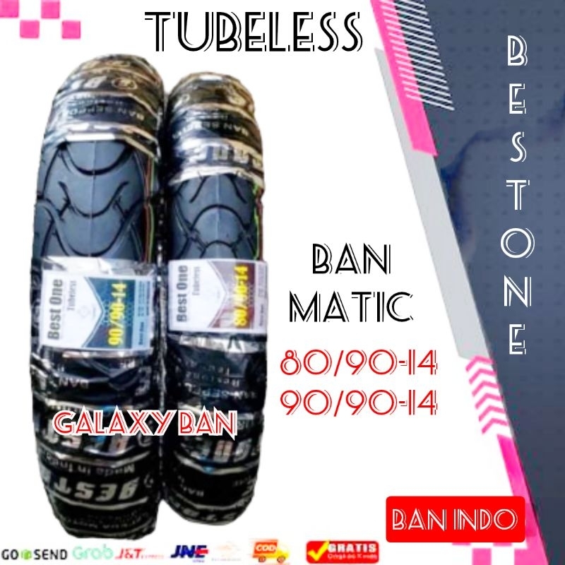 Jual BAN MATIC TUBELES RING 14 UKURAN 80/90-14 DAN 90/90-14 ban metic ...