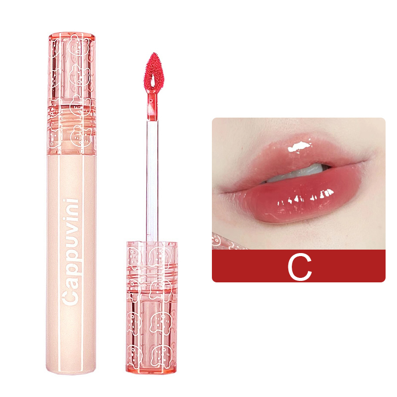 Jual COD&Ready CAPPUVINI Lip Gloss Iced Tea Jelly Tint Lipstik Glossy ...
