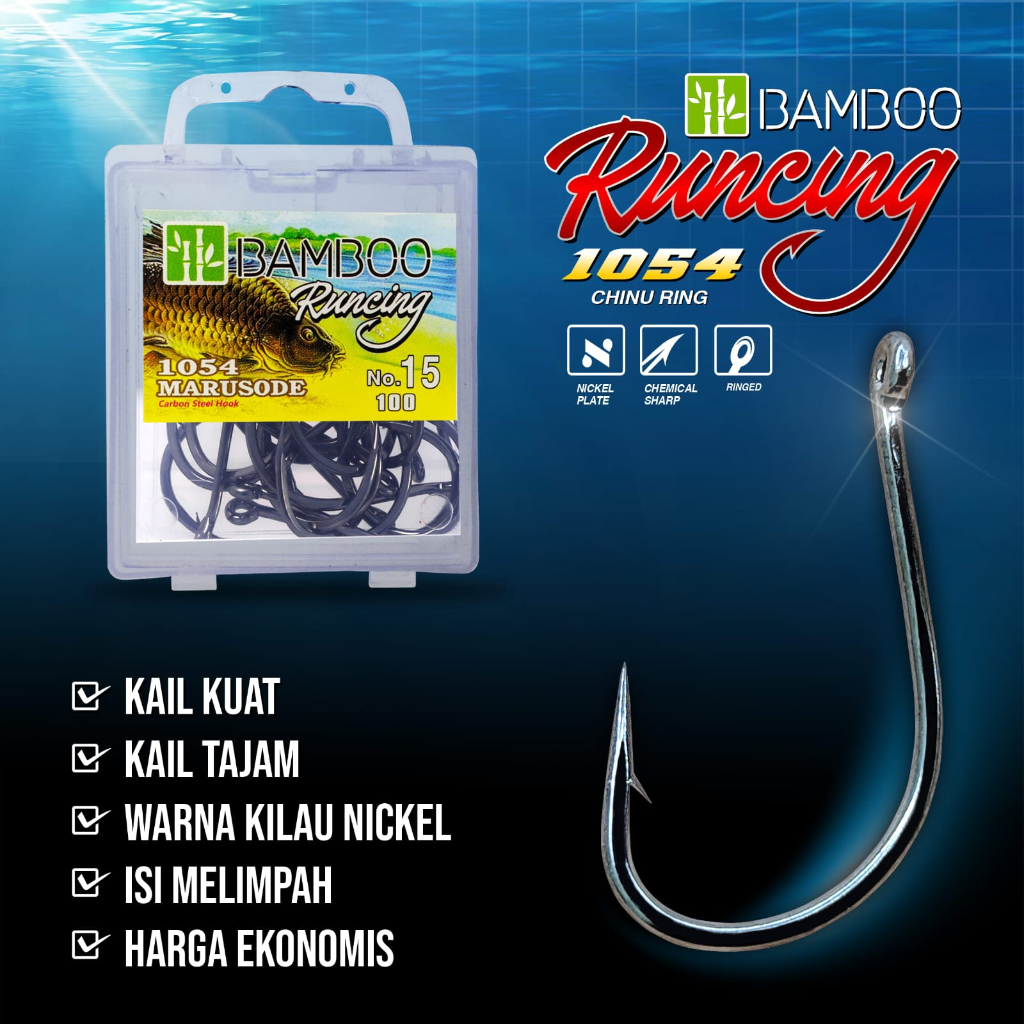 Jual Pancing Kotak bamboo Runcing 1054-marusode 100 pcs | Shopee Indonesia