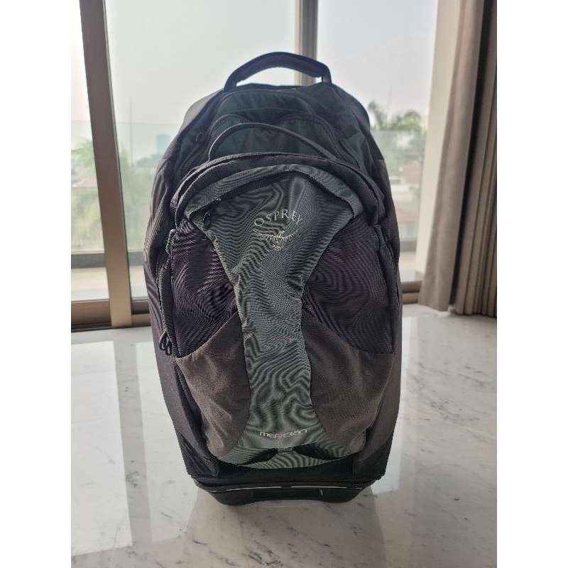 Jual Osprey Meridian 75 Wheeled Backpack Hiking Bag Luggage Suitcase ...