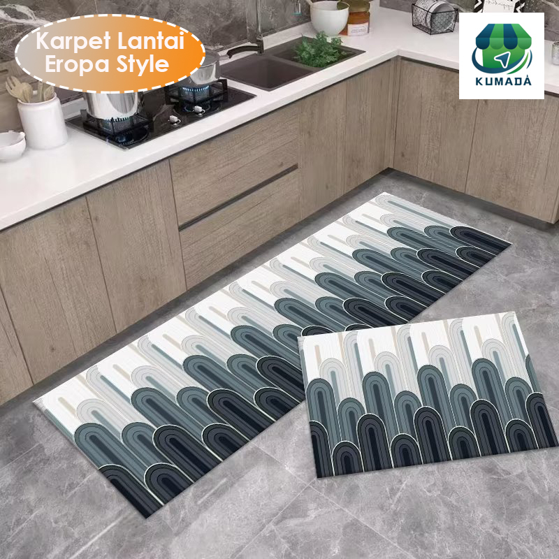 Jual Keset Kaki Bermotif Anti Slip Mat 2pcs Keset Kamar Mandi Keset ...