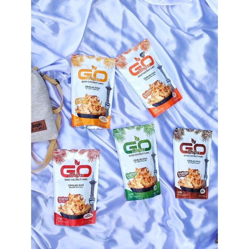 Jual Keripik Kelapa GO Chips (Sago Coconut Chips) | Shopee Indonesia