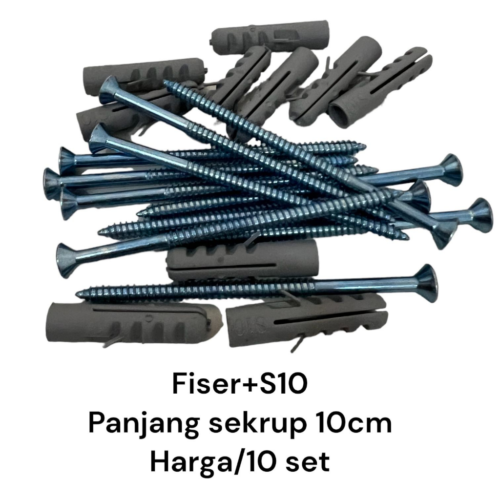 Jual S10 + SEKRUP / SEKRUP AMBALAN / SEKRUP TEMBOK 5cm 6cm 7cm 10cm | Shopee Indonesia