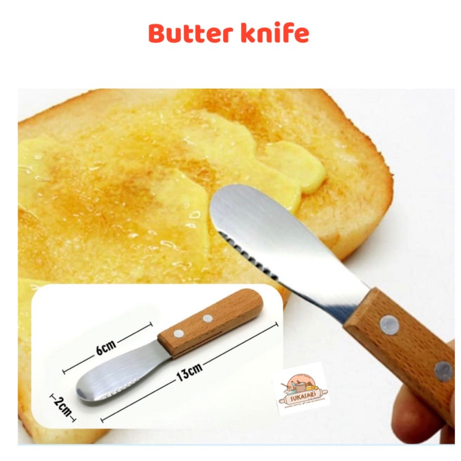 Jual Butter knife pisau roti pisau oles roti bread knife | Shopee Indonesia
