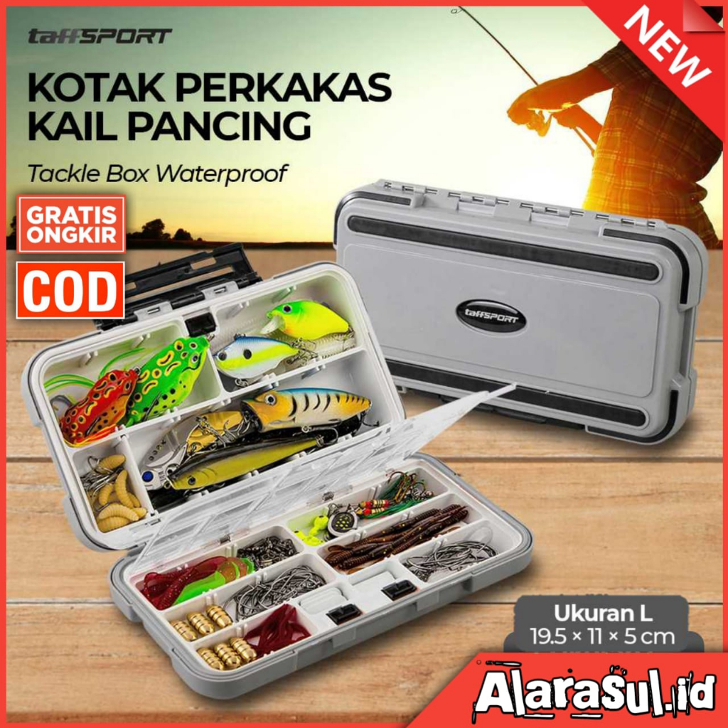 Jual Box Pancing Kotak Perkakas Kail Pancing Waterproof Aksesoris Pancing Alat Pancing | Shopee ...
