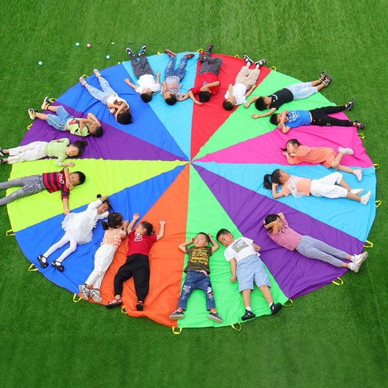 Jual Rainbow Parachute - 2M - 6M (Parasut Pelangi) - Ready Stock ...