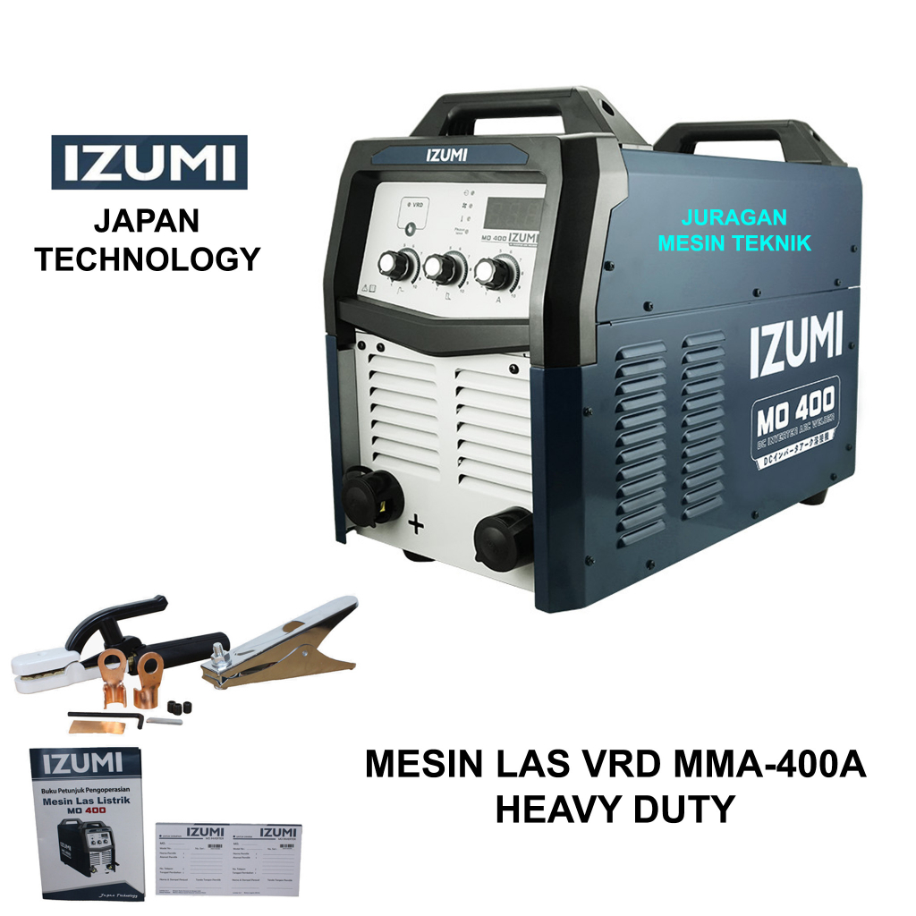 Jual Mesin Las Izumi MO 400 3 Phase MMA 400 Ampere Fitur VRD | Shopee Indonesia