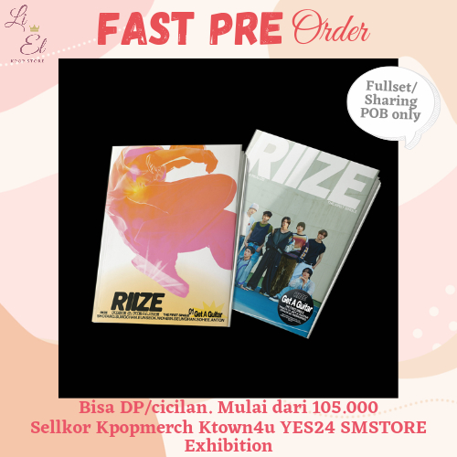 Jual RIIZE - Get a Guitar Debut First Album (Sellkor Kpopmerch Ktown4u SMSTORE YES24 Exhibition ...