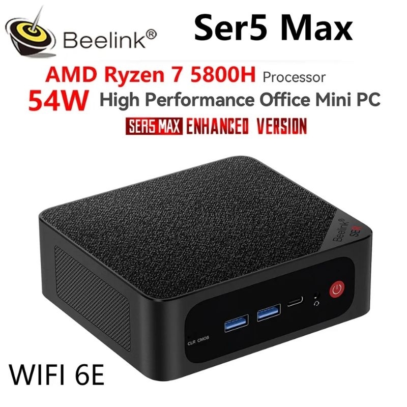Jual Mini PC Beelink SER5 Max Amd Ryzen 7 5800H HDMI DP Windows 11 Pro | Shopee Indonesia