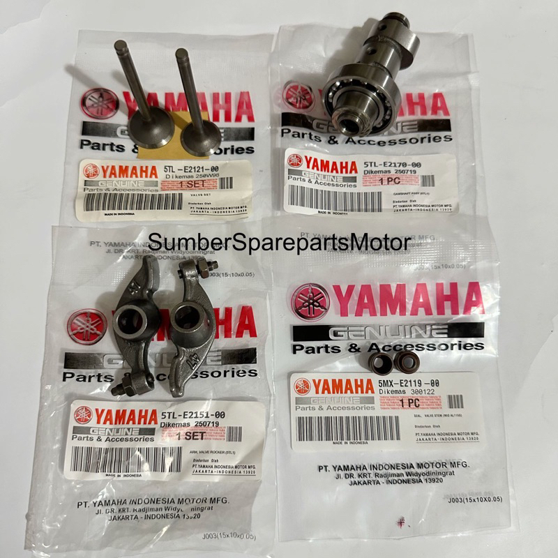 Jual Paket Komplit Noken As + Pelatuk Klep + Klep Set + Seal Klep ... Jual Paket Komplit Noken As + Pelatuk Klep + Klep Set + Seal Klep ...