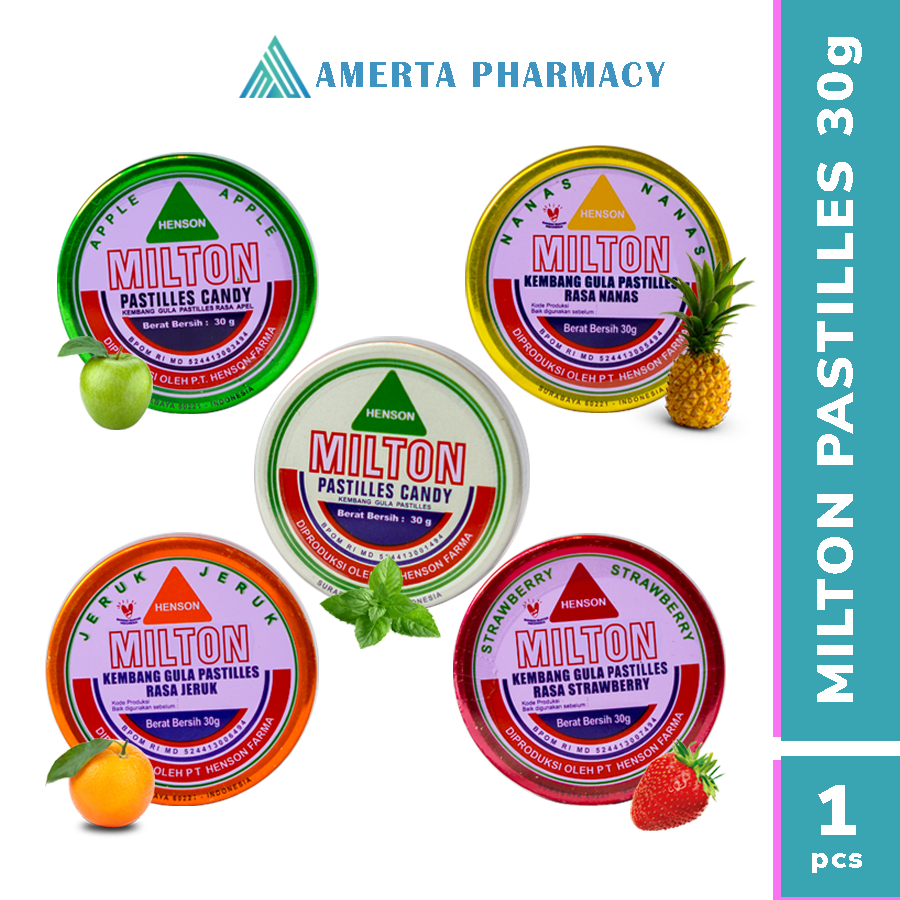 Jual Milton Pastilles Candy 30gr Permen Kaleng | Shopee Indonesia