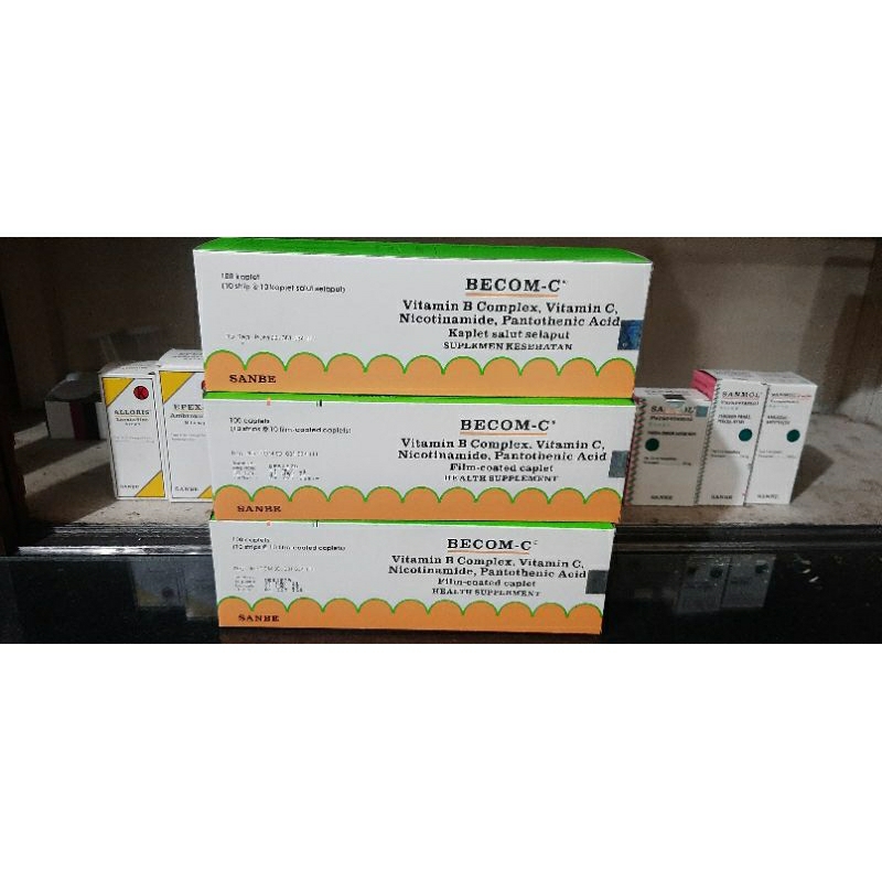 Jual Ed September 2025 Becom-C Multivitamin (Harga Per Karton isi 18 ...