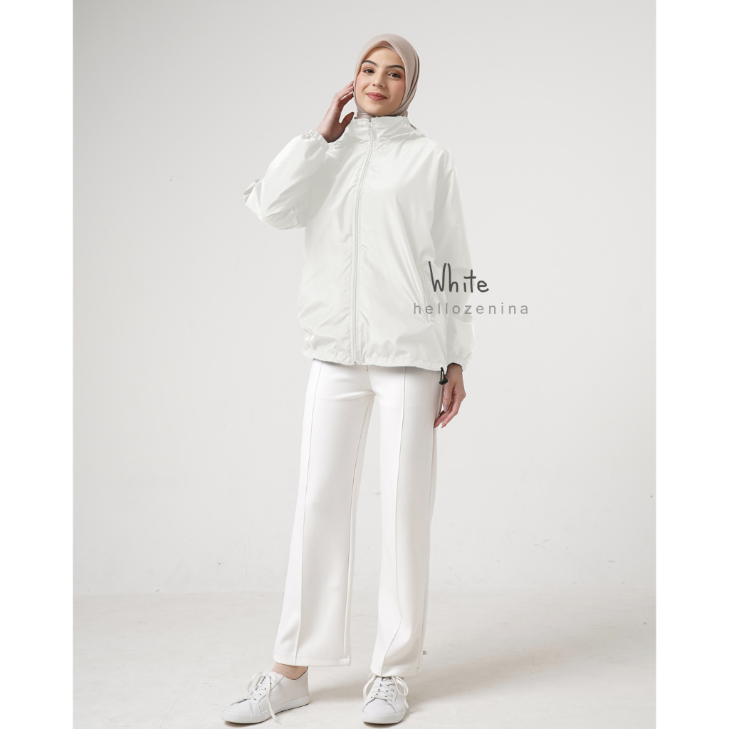 Jual Jaket Wanita Niena Parasut Olahraga Warna Baru Hellozenina ...
