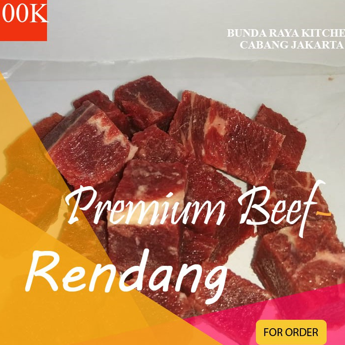 Jual Premium / Daging Rendang / @ 500gr, QUALITY RESTO PADANG ...