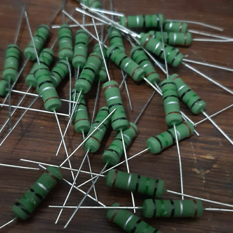 Jual Resistor 0,5 ohm 2W hijau | Shopee Indonesia