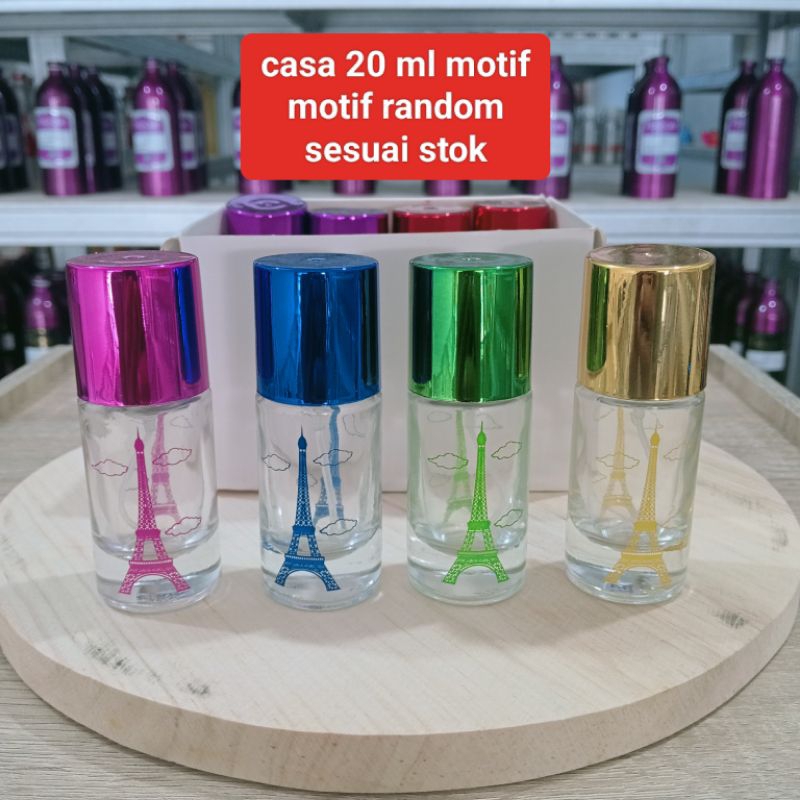 Jual BOTOL CASA MOTIF 20 ML MODEL SPREY DRAT HARGA PER PCS ( motif ...