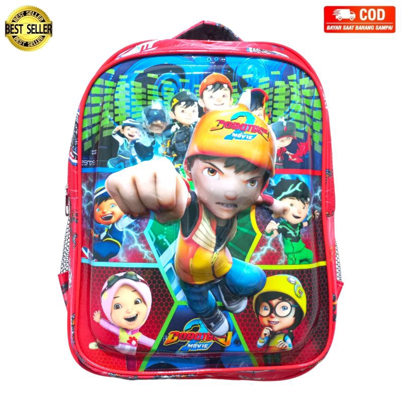 Jual BOBOBOY TAS SEKOLAH ANAK SD TK DAN PAUD 3D BER LED TAS SEKOLAH TIMBUL TAS ANAK LAKI LAKI ...