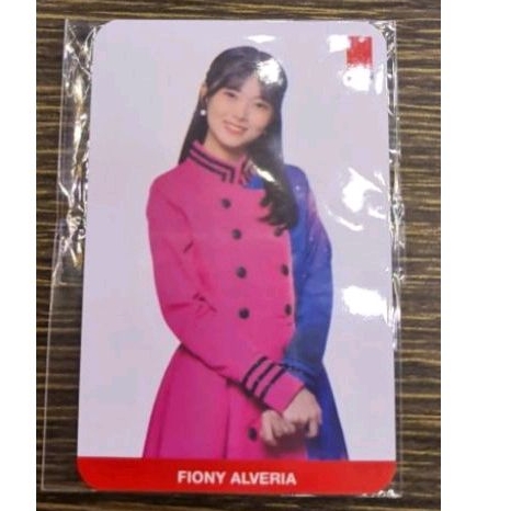 Jual Photocard PC Fiony Alveria Jkt48 Nice to see you official | Shopee ...