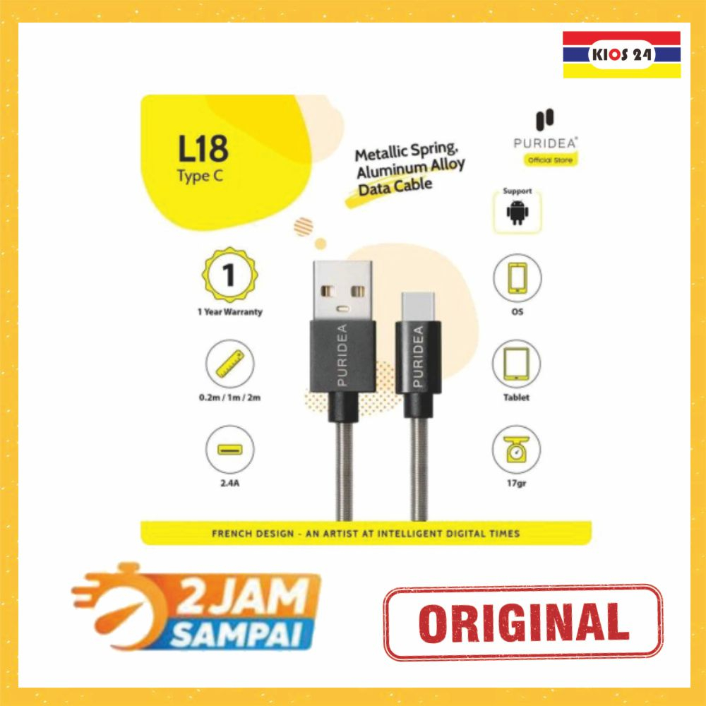 Jual Kabel data Android Fast Charging 2.4A 100CM | Shopee Indonesia