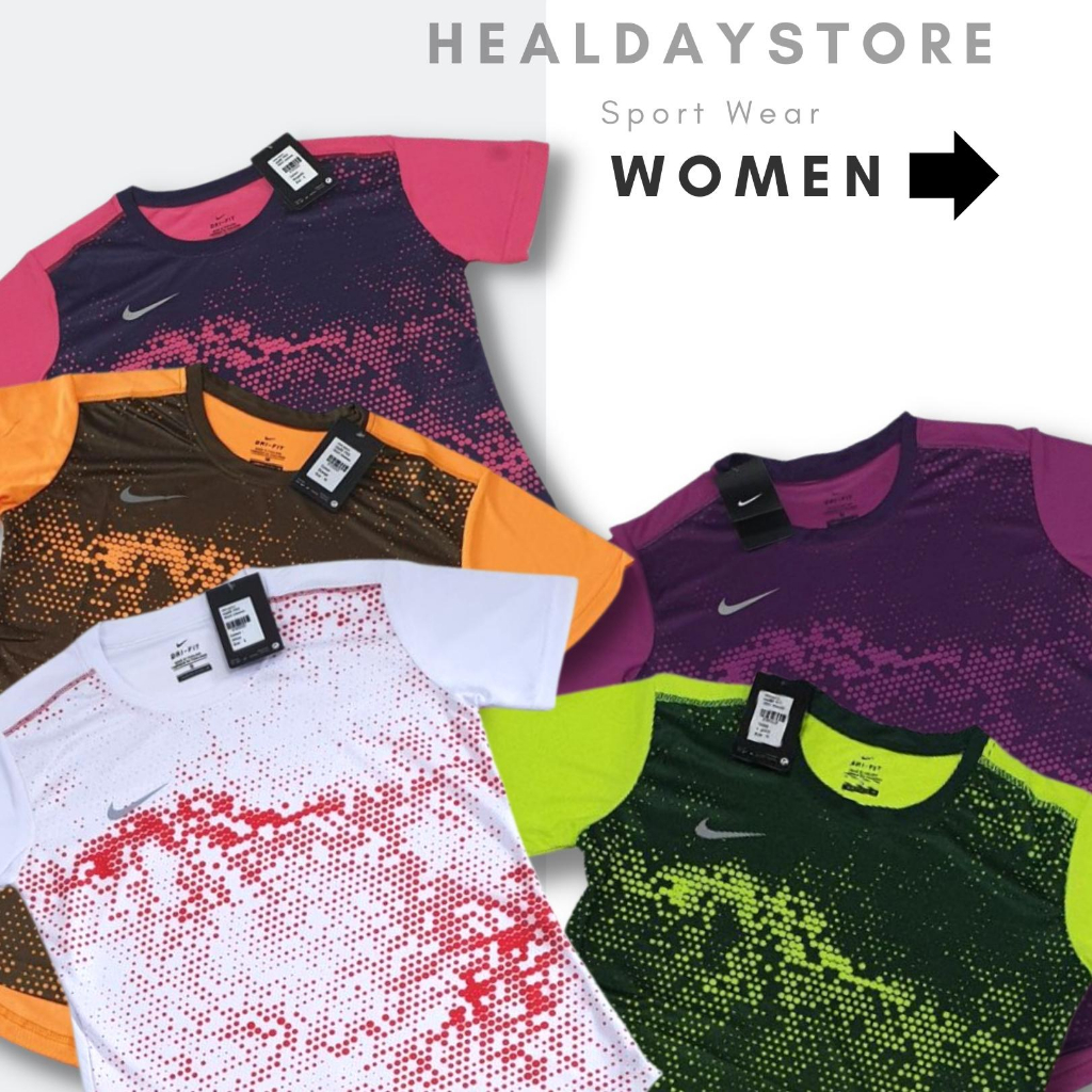 Jual Baju Olahraga Wanita Onkp2 Lari Jogging Kaos Olahraga Lengan Pendek | Shopee Indonesia