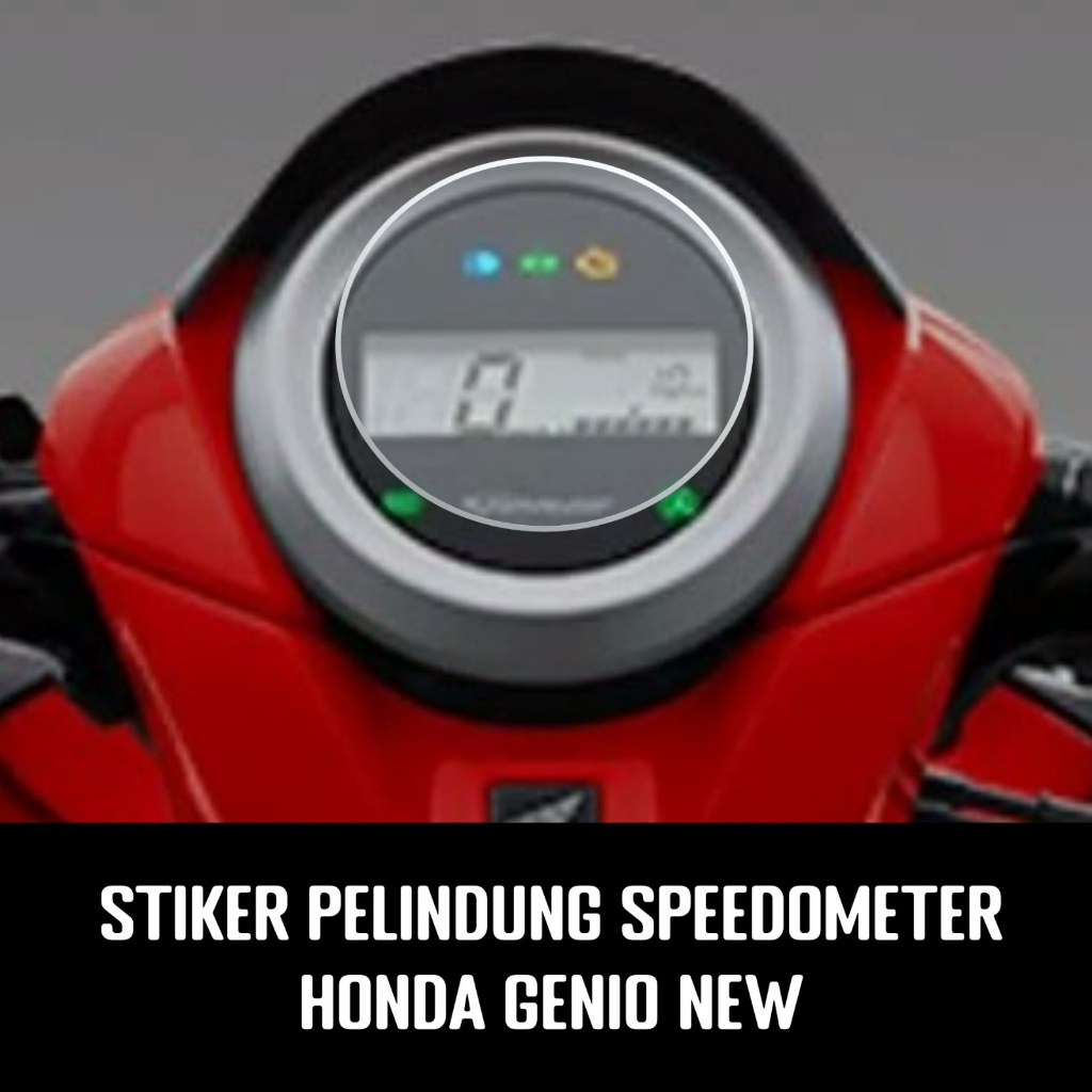 Jual Sticker Pelindung Speedometer HONDA GENIO NEW Variasi QLA01 ...
