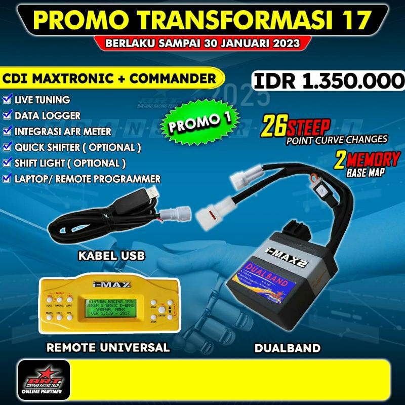 Jual Promo CDI BRT Imax 2 Beat karbu / shogun 110 / scorpio / Tiger ...