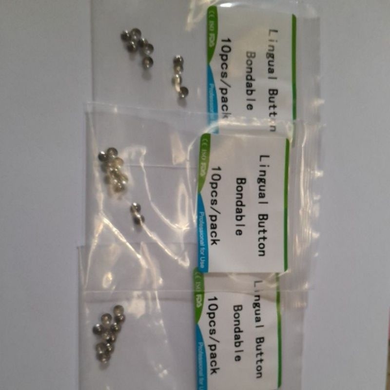 Jual Button dental /Lingual Button dental / Bondable Button dental ...