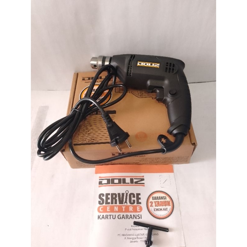 Jual Mesin Bor Listrik - Bor Tangan DOLIZ BA632 10 mm Electric Drill ...