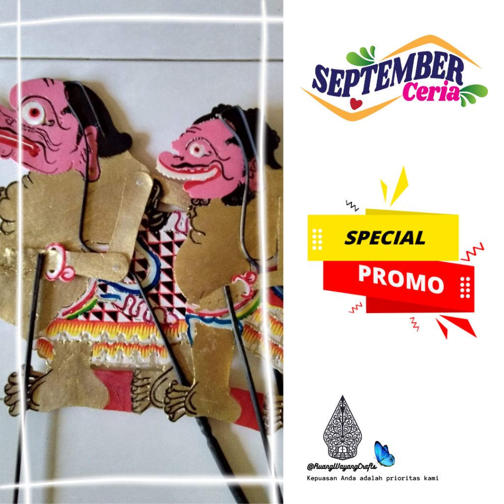 Jual Wayang Kulit Asli Togog Bilung Standar Dalang | Shopee Indonesia