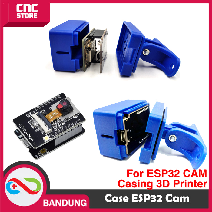 Jual CASE ESP32 CAM DAN SHIELD PROGRAMER BOX HOUSING MOUNTING CASING ...