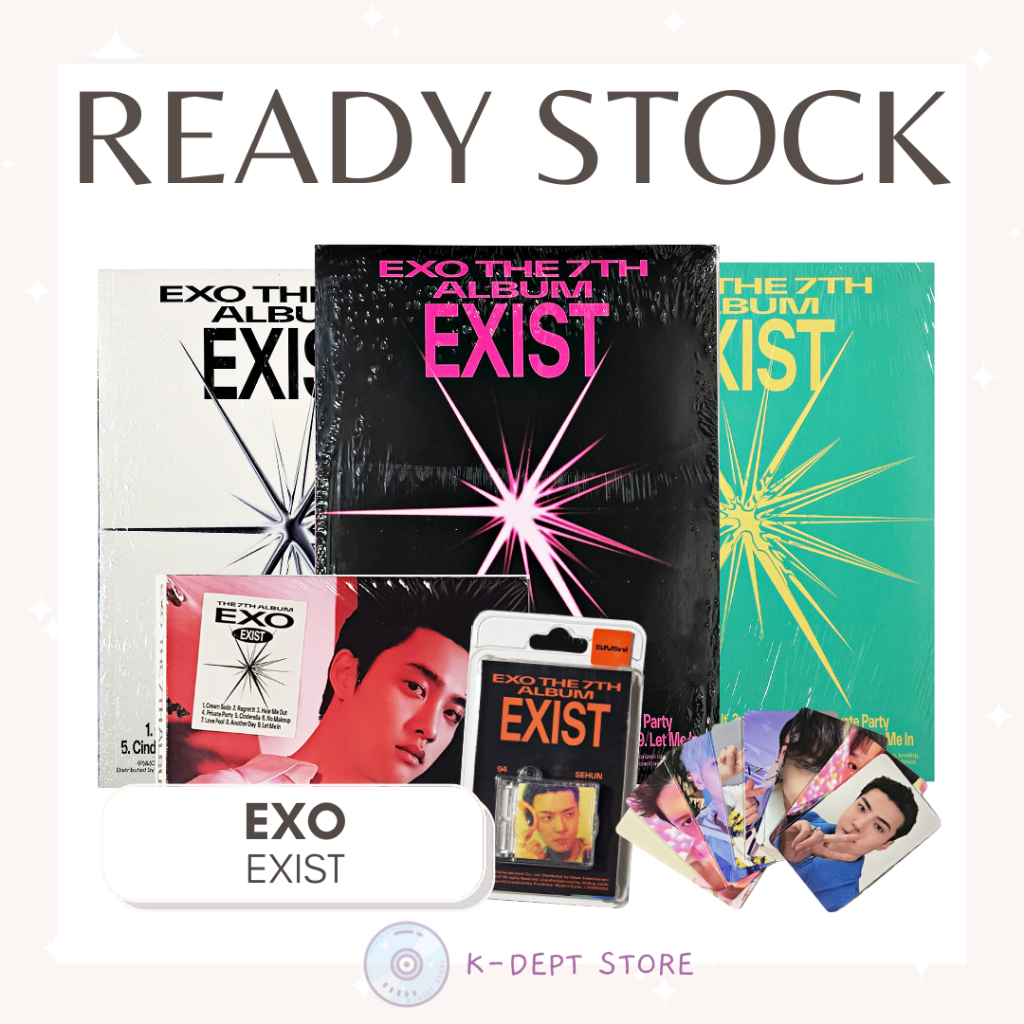 Jual {SPECIAL GIFT} EXO EXIST PHOTOBOOK DIGIPACK SMINI 7th ALBUM ...