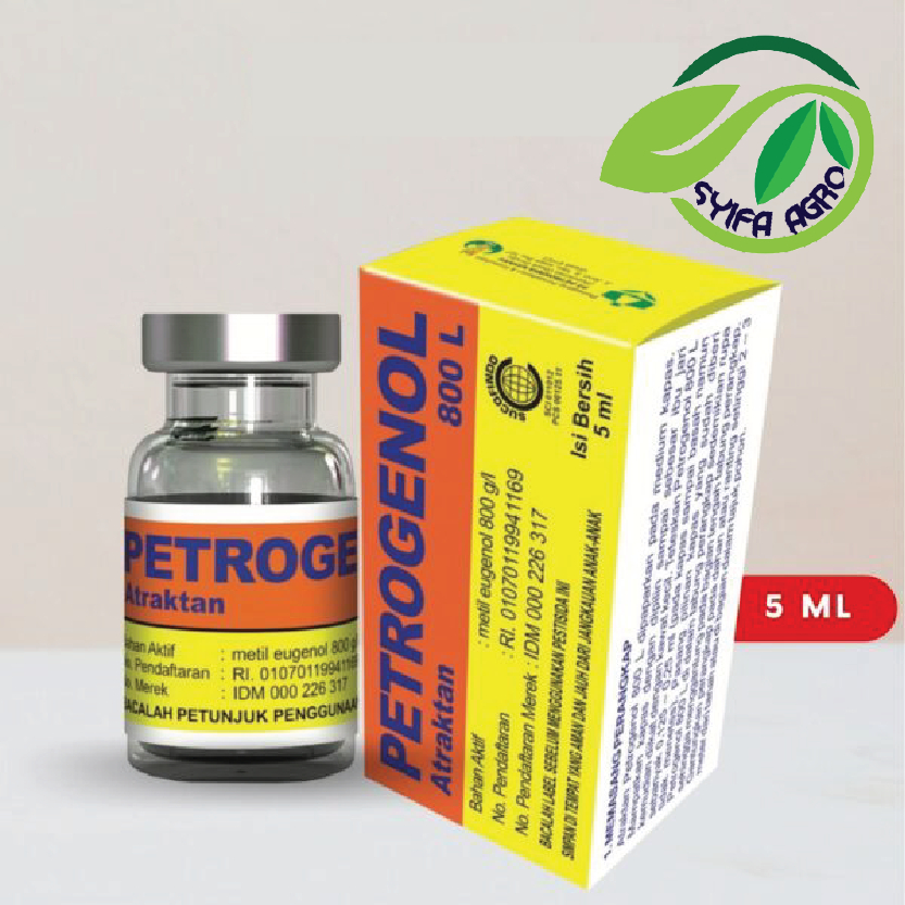 Jual Petrogenol 800L Atraktan Perangkap Lalat Buah 5 ml Pembasmi ...