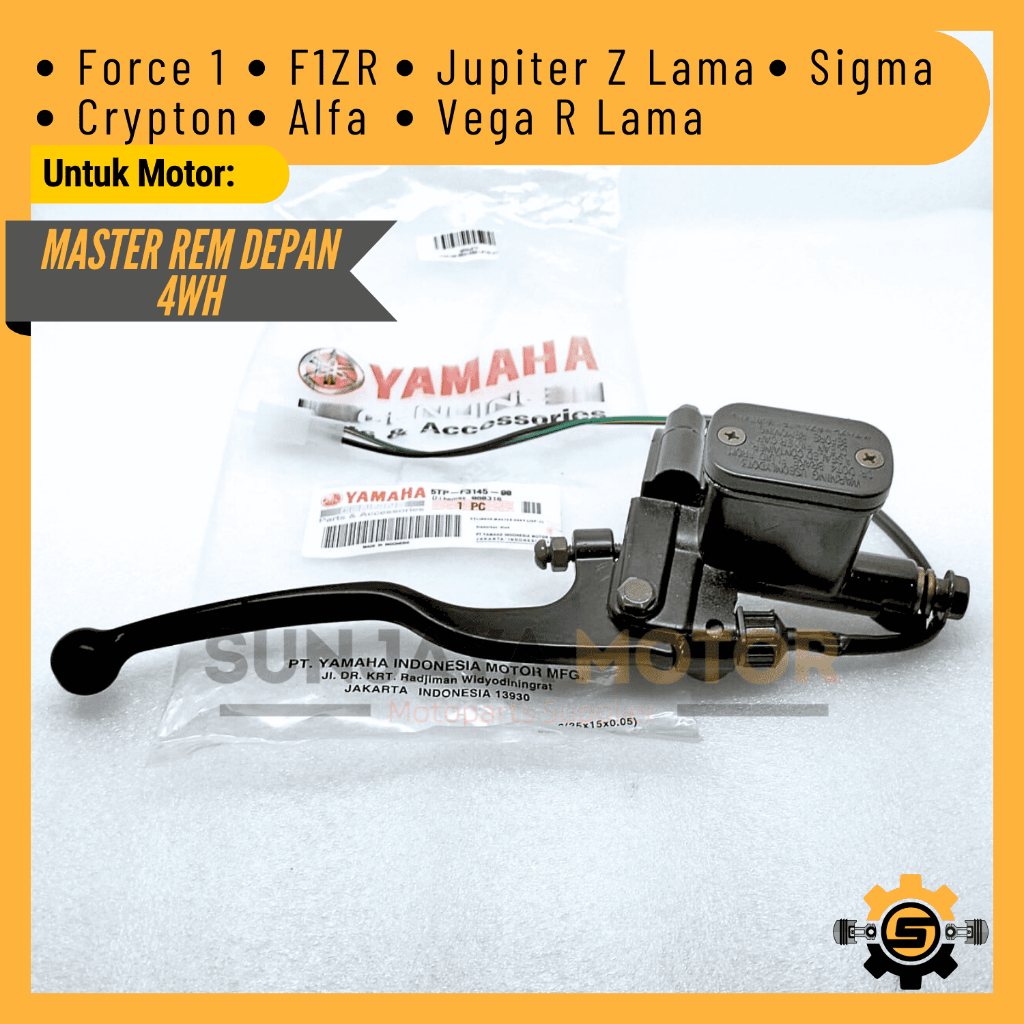 Jual Master Rem Depan 4WH Yamaha Force 1 Jupiter Z Lama F1ZR Vega R ...
