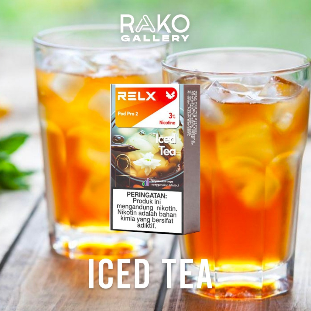 Jual Relx Pod Pro 2 Iced Tea Single Pod 3% | Shopee Indonesia