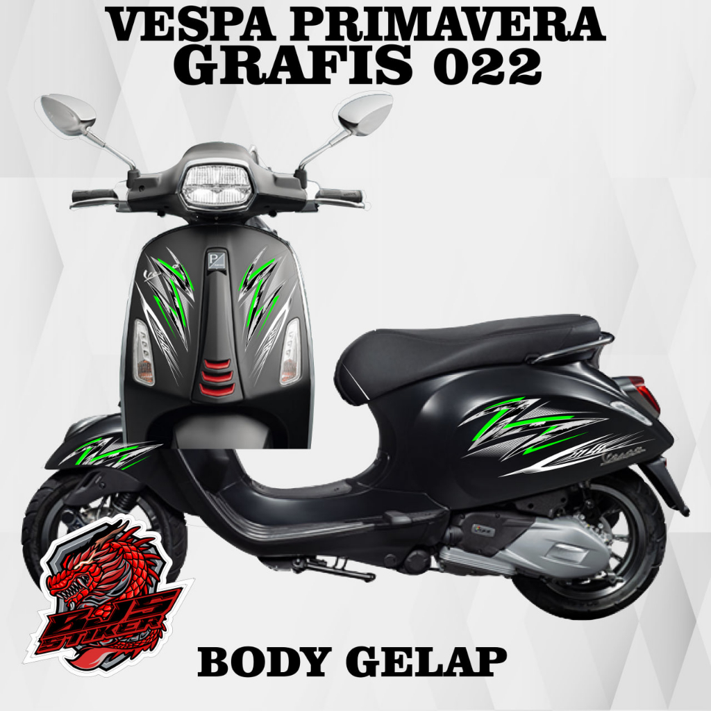 Jual [COD] Stiker Sticker Striping transparan uv Vespa 150 sprint ...
