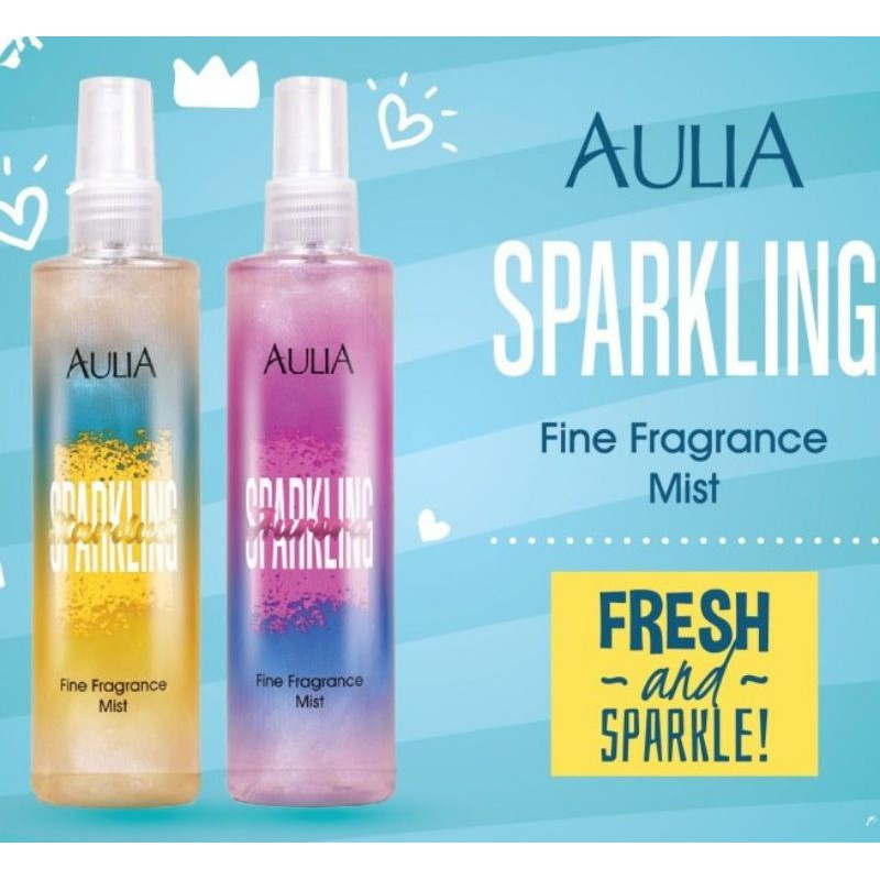 Jual AULIA Sparkling Fine Fragrance Mist 150ml Parfum Sparkling Unisex ...