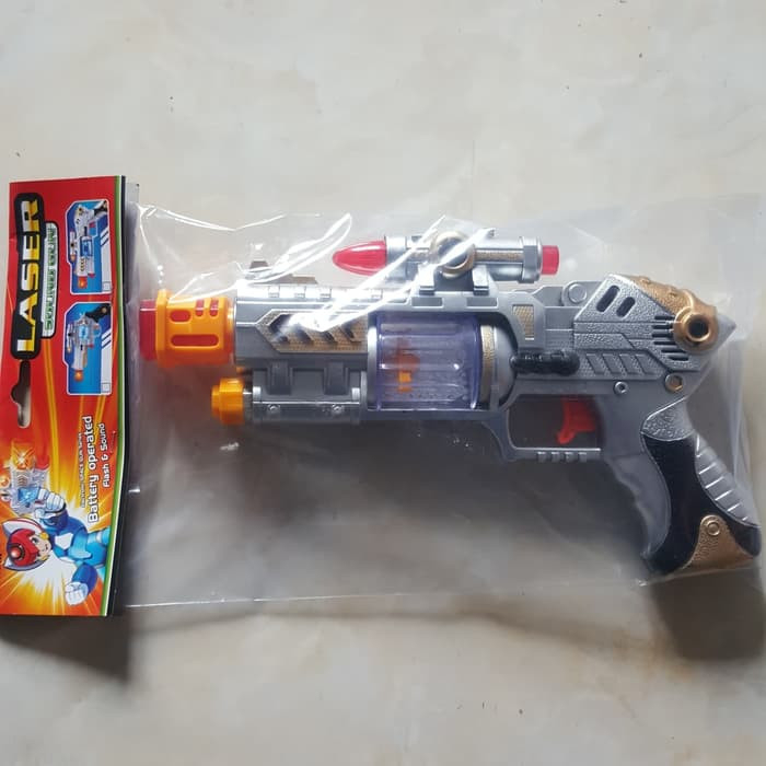 Jual Mainan tembakan laser sound gun | Shopee Indonesia
