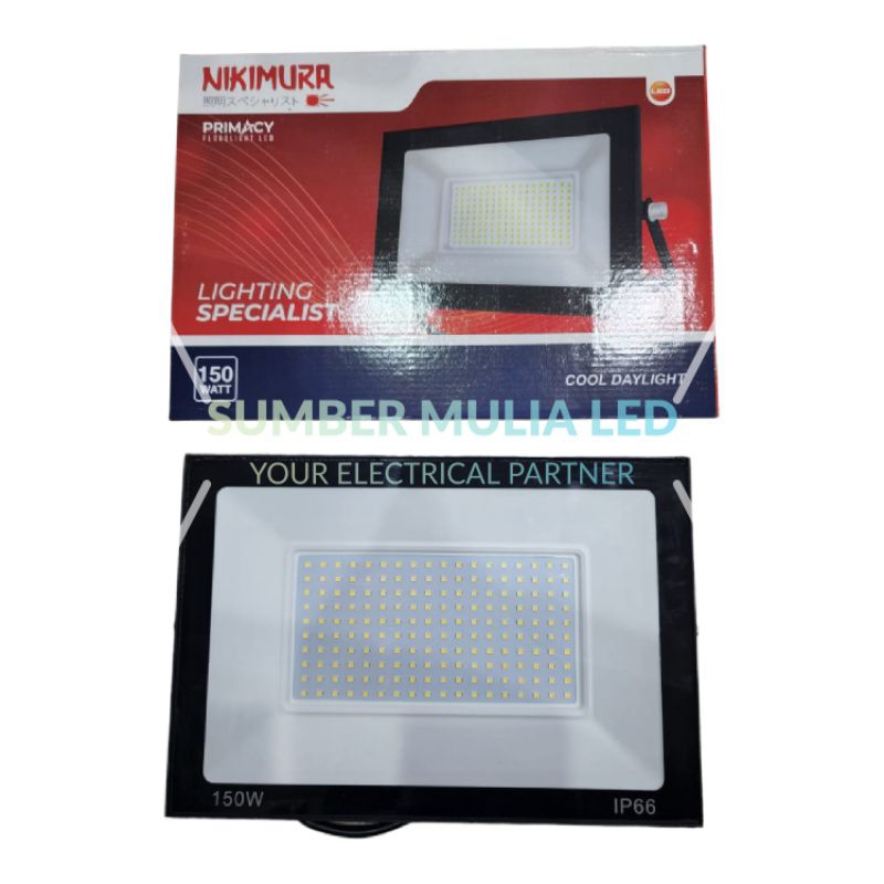 Jual NIKIMURA Lampu Sorot LED 150W Outdoor / Tembak / Panggung / Flood ...