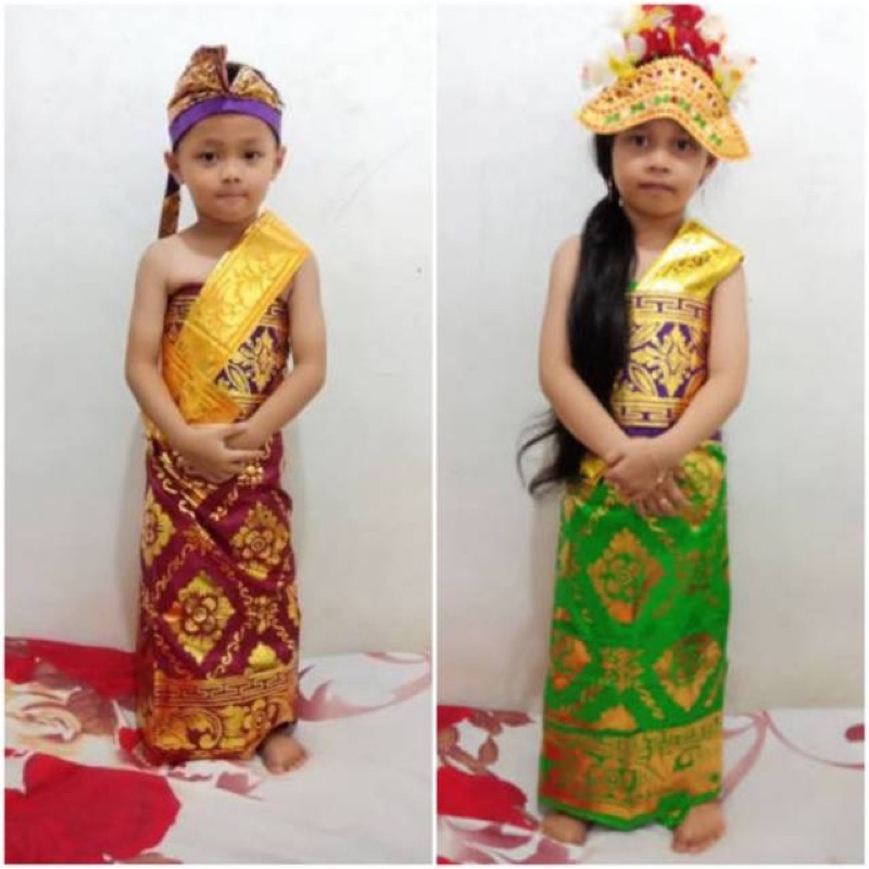 Jual Baju Adat Bali Anak / Baju adat bali karnaval | Shopee Indonesia