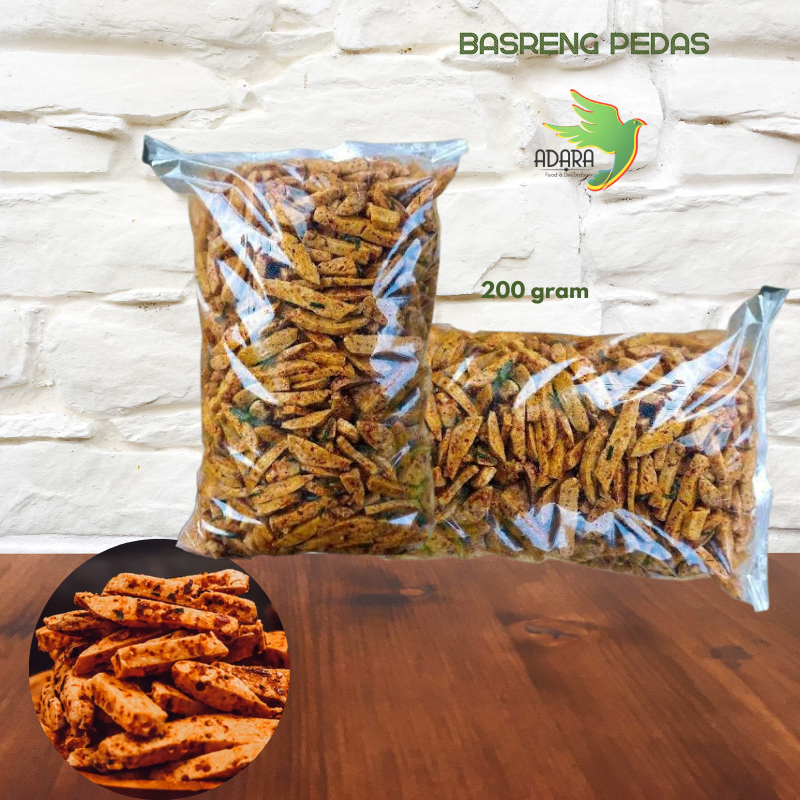 Jual Basreng pedas dan gurih 200 gr | Shopee Indonesia