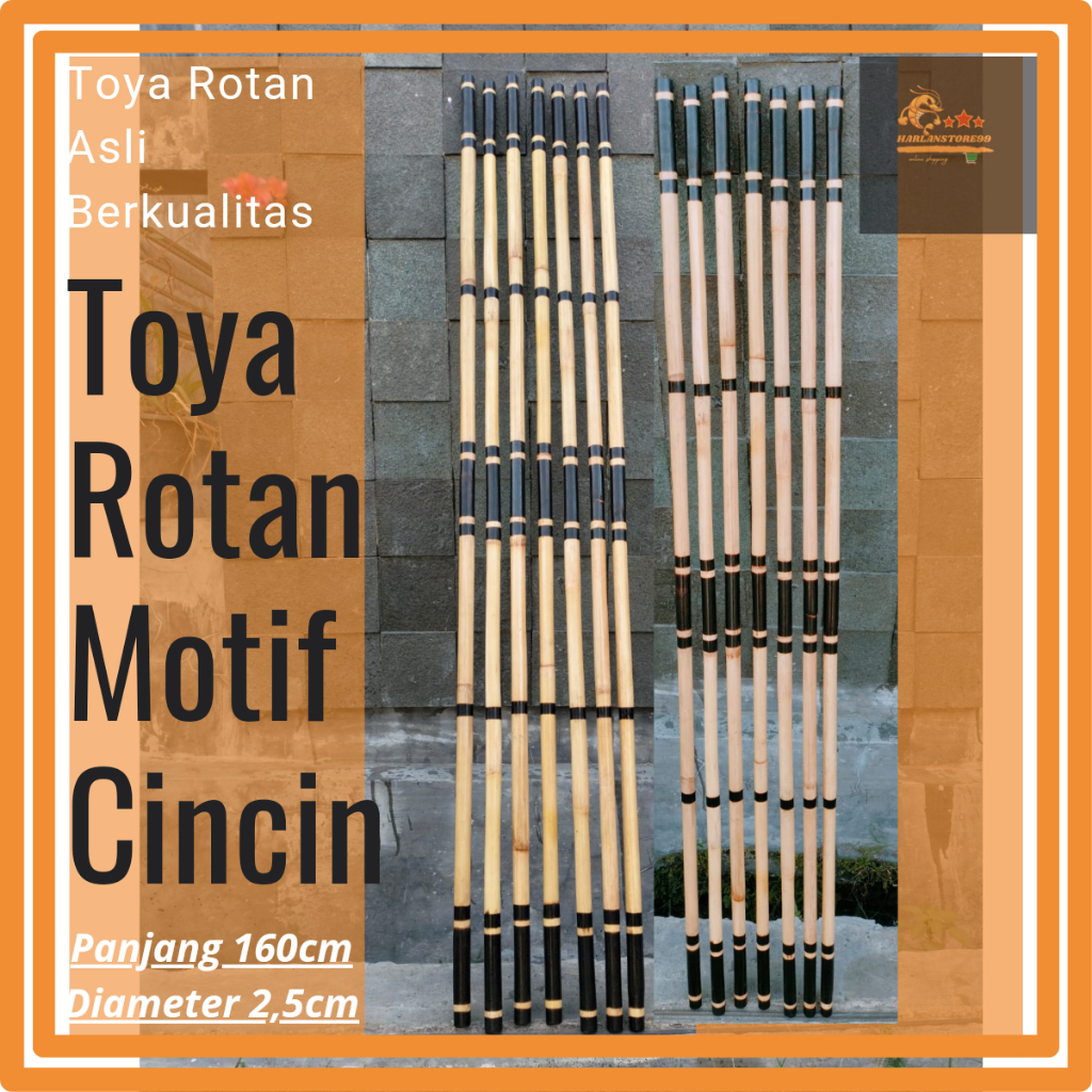 Jual TOYA ROTAN - TOYA PENCAK SILAT - TONGKAT ROTAN MOTIF - TOYA ROTAN ...
