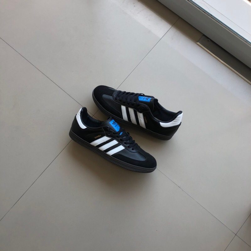 Jual ADIDAS SAMBA BLACK WHITE BLACK | Shopee Indonesia