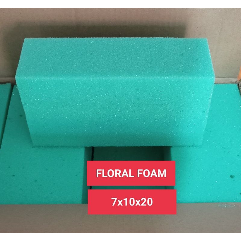 Jual floral foam / busa kering bunga artificial / gabus dekor | Shopee ...