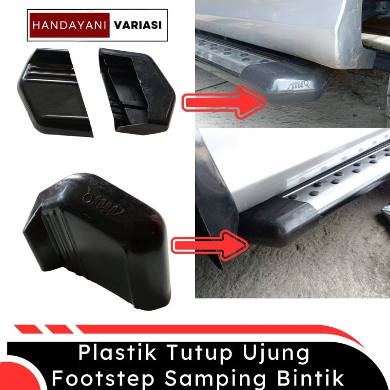 Jual Ujung Tutup pengaman Footstep Bintik Injakan Mobil / Plastik Tutup ...
