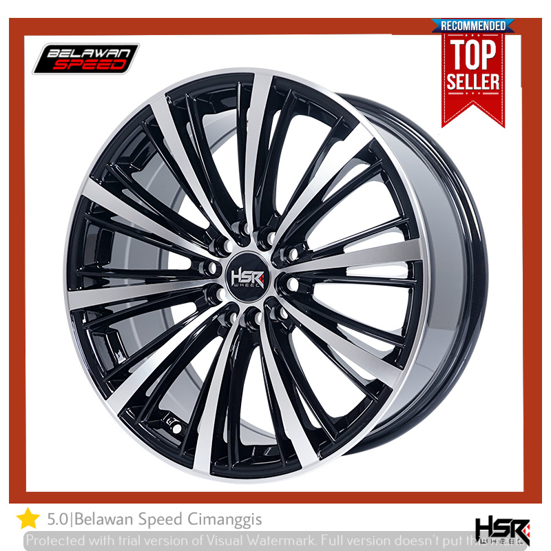 Jual PELEK MOBIL RACING VELG MODIFIKASI RING 17 HSR QUICK PCD 5X100/114 ...