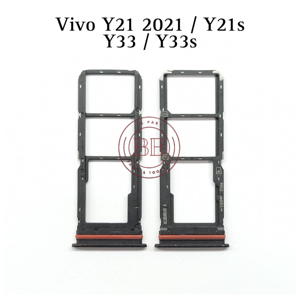 Jual Original Simtray Vivo Y21 2021 / Y21S / Y33 / Y33S - Tempat Simcard Simlock Sim Lock Slot ...