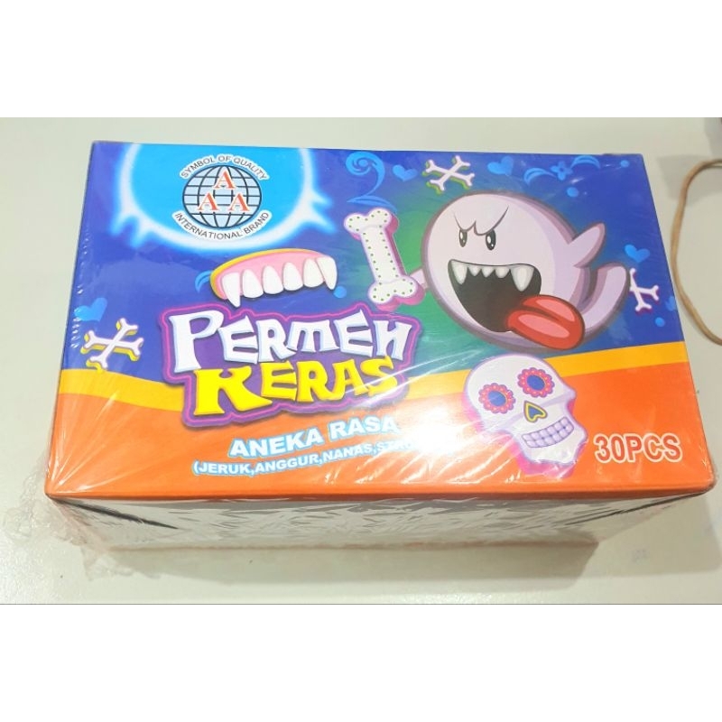 Jual Permen Cemilan Snack Tulang Bone Candy Hantu Ghost Lucu Rasa Buah ...