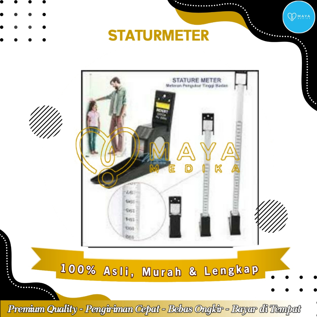 Jual Statur Meter Alat Ukur Tinggi Badan | Shopee Indonesia