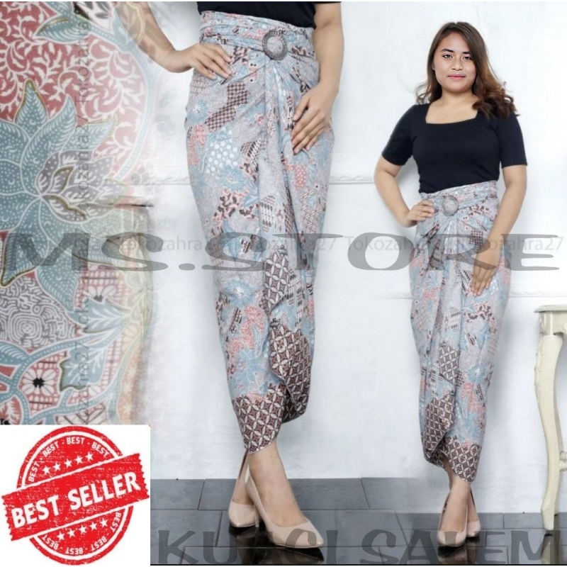 Jual Rok lilit batik/Rok kondangan/bawahan kebaya/rok lilit wisuda/rok ...